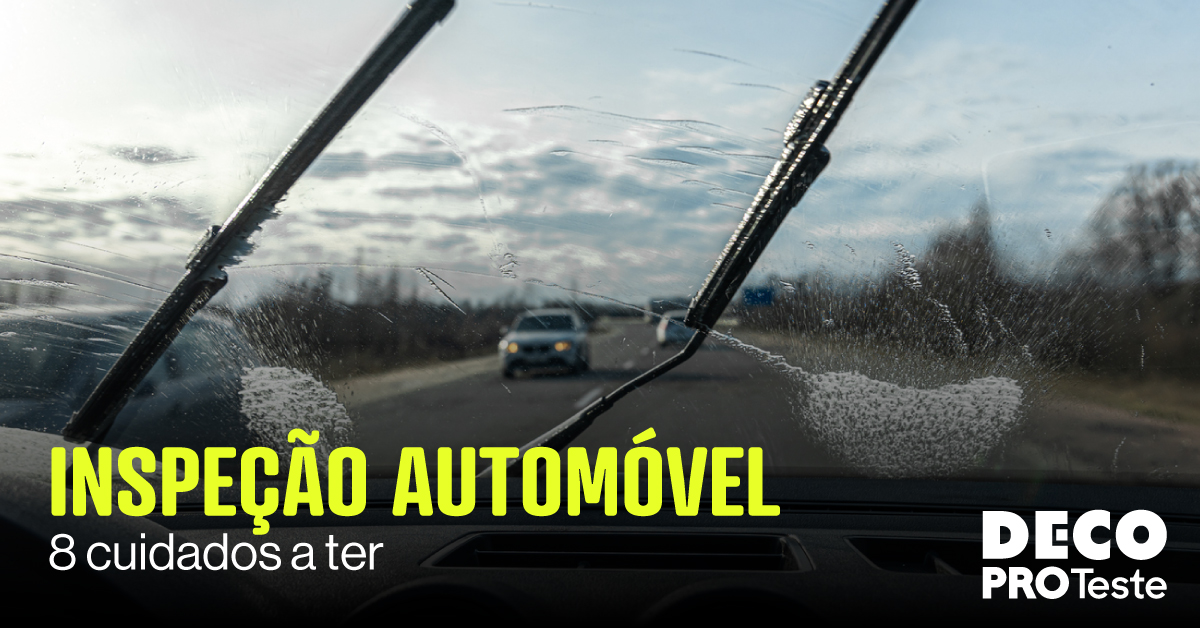 Selos de seguro e inspeção no vidro do carro | DECO PROteste