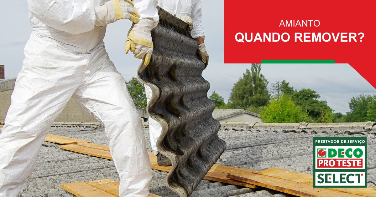 Materiais com amianto: quando remover? | DECO PROTESTE