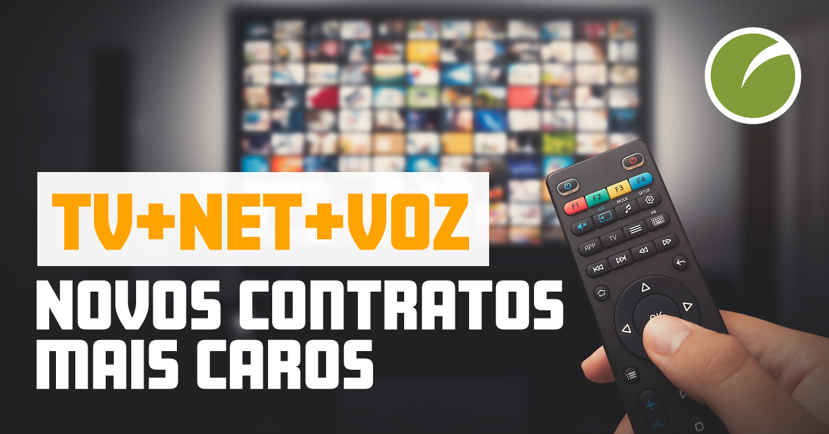 Subida dos preços dos pacotes de TV, net e voz