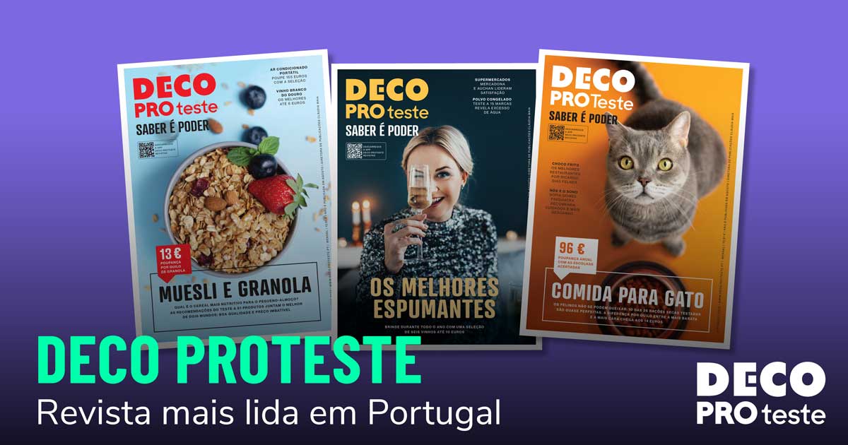 DECO PROteste é a revista mais lida no País | DECO PROteste
