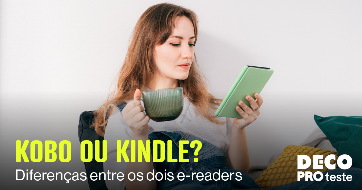 E-reader Kobo vs. Kindle: qual o melhor? | DECO PROteste