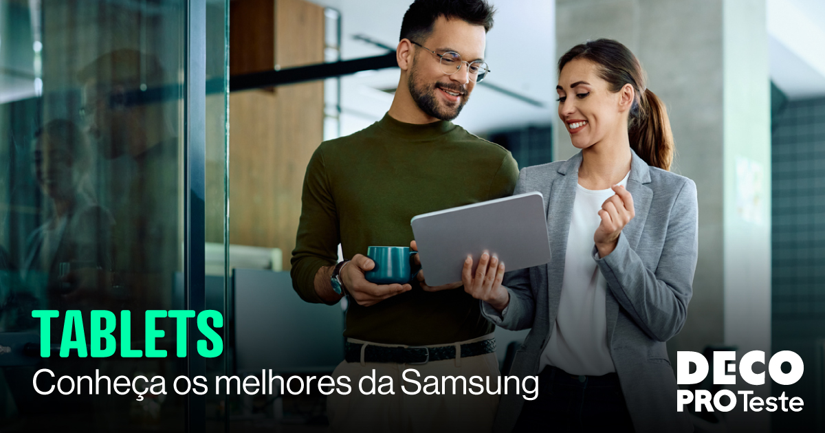 Tablets: os melhores da Samsung em 2024 | DECO PROteste