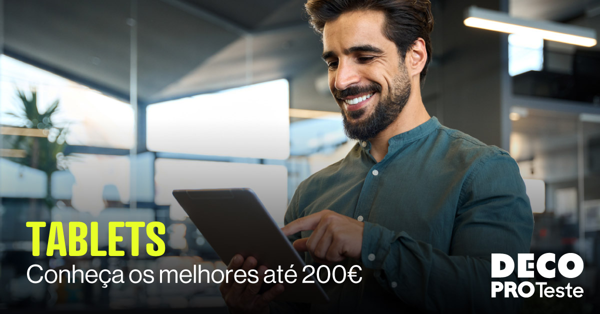 Tablets até 200 euros: descubra boas opções | DECO PROteste