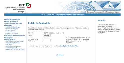 Certificados de Aforro: como subscrever online
